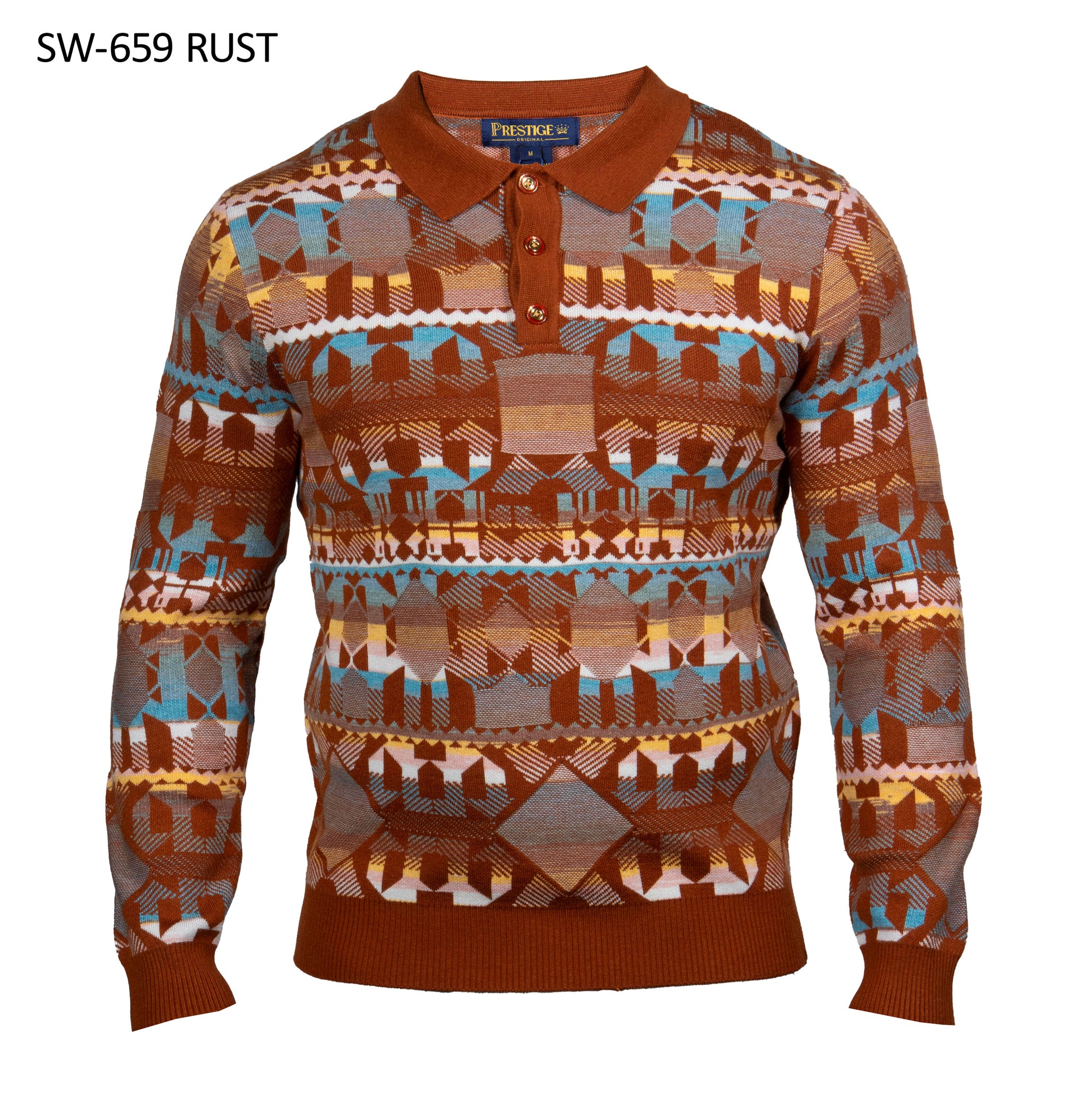 Prestige 3B Textured Polo - Premium Men's Polo Shirt | The City Warehouse
